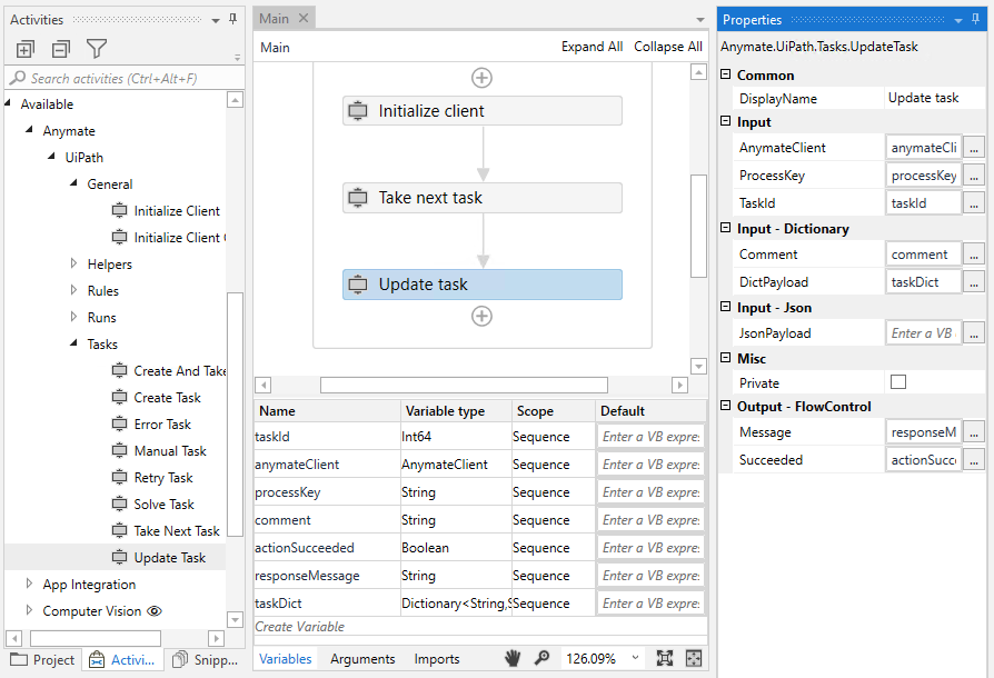 Update Task - Anymate Documentation